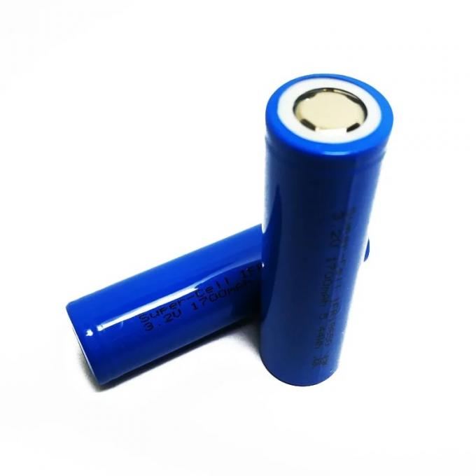 Lfp 18650 Lifepo4 Battery Cell 3.7V 2600mAh Cylindrical Lithium Ion ...